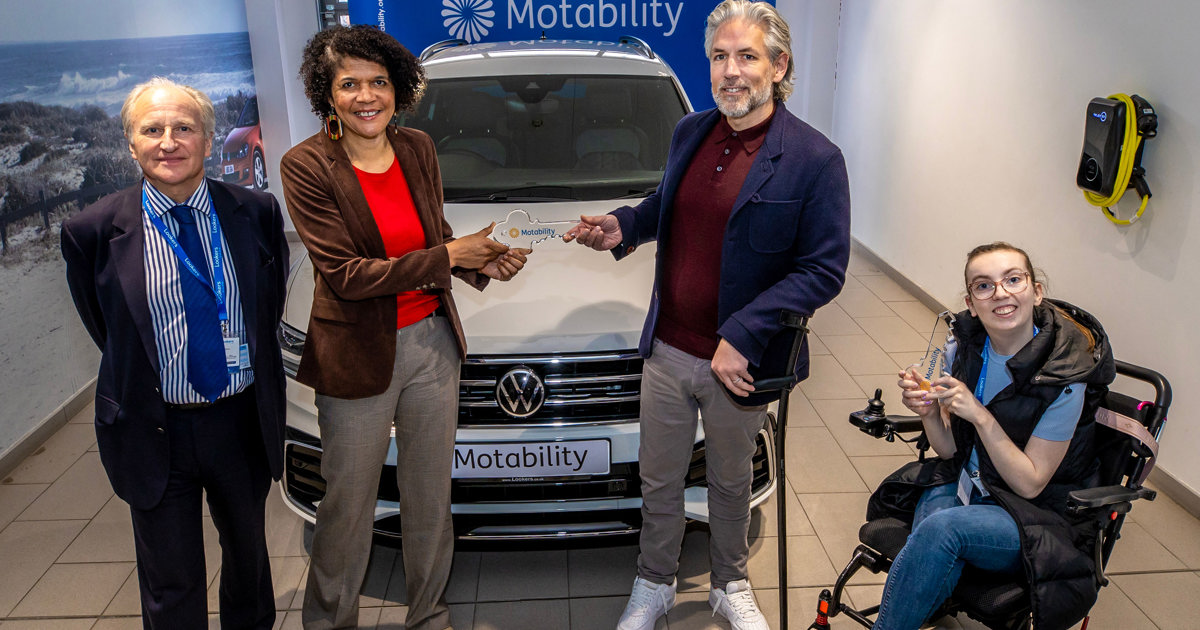 Chi Onwurah MP attends Motability Scheme car handover in Newcastle